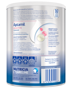 Aptamil® Sensitive Toddler 12 months + - Paediatrics | Nutricia